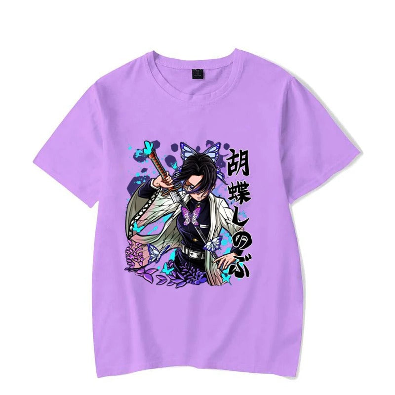 Camiseta Básica Unissex Insect Hashira Poison Sword Demon Slayer ...