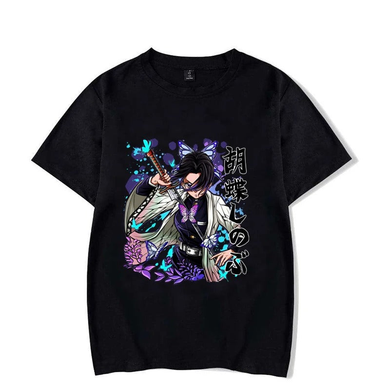Camiseta Básica Unissex Insect Hashira Poison Sword Demon Slayer ...