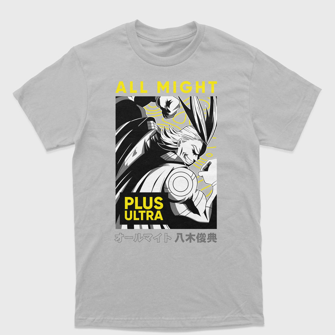 Camiseta All Might Plus Ultra My Hero Academy – geekroyal