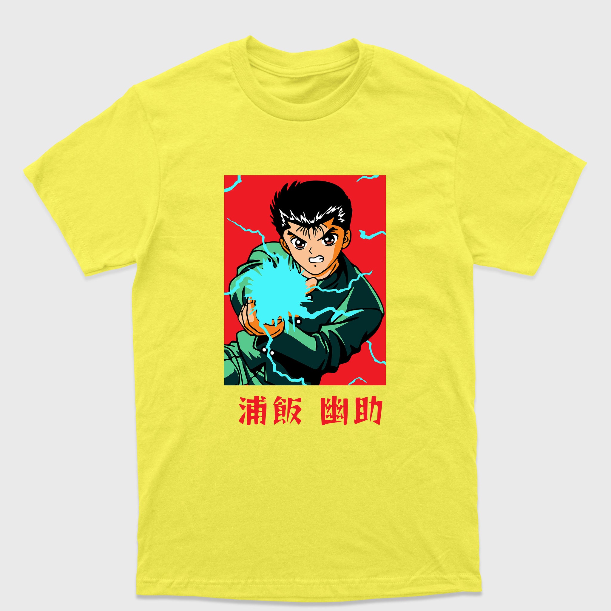 Camiseta Básica Reigan Yusuke Yu Yu Hakusho – geekroyal