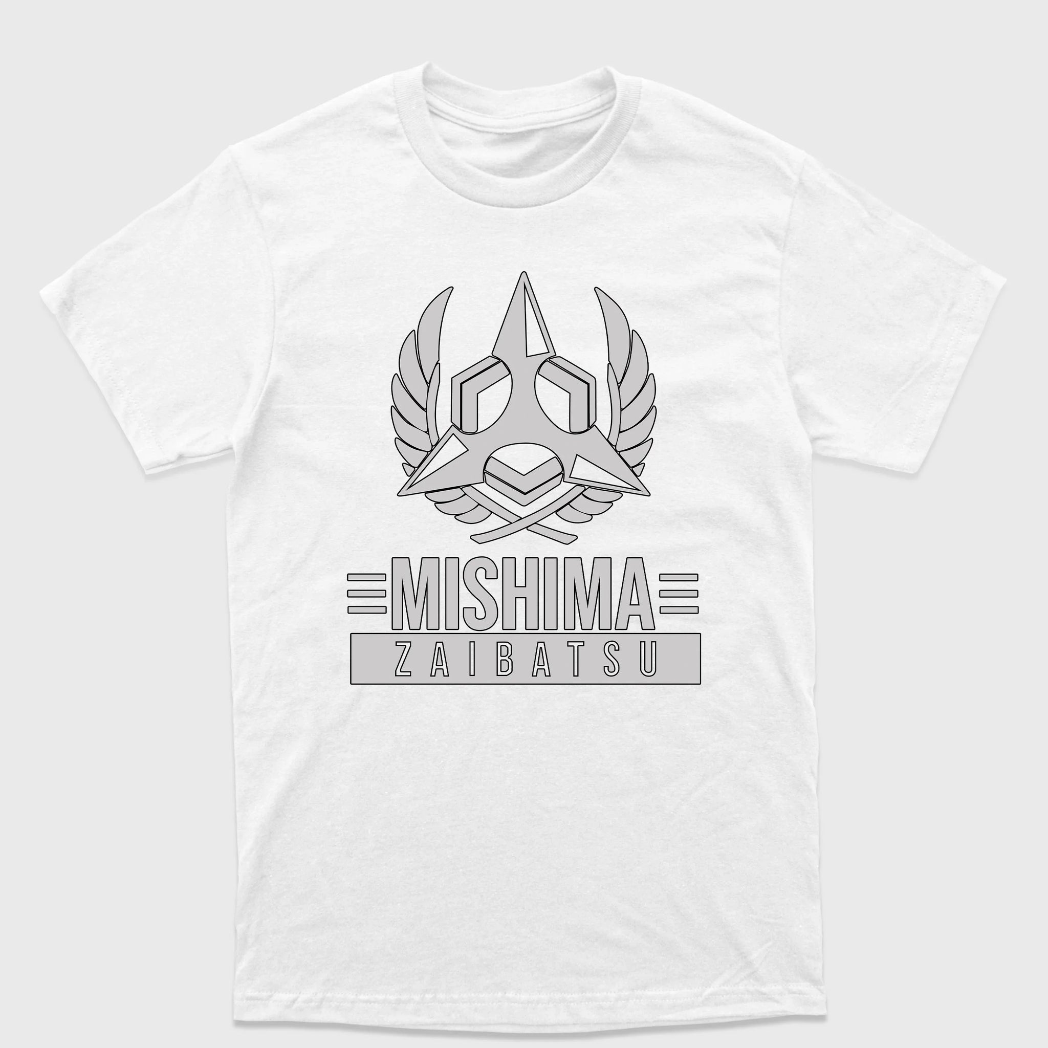 Camiseta Básica Mishima Zaibatsu Tekken – geekroyal