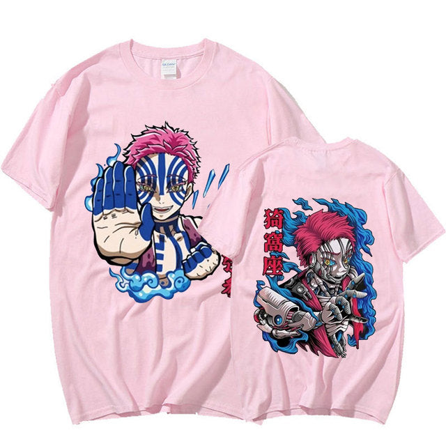 Camiseta Básica Cyber Akaza Demon Slayer Art – geekroyal