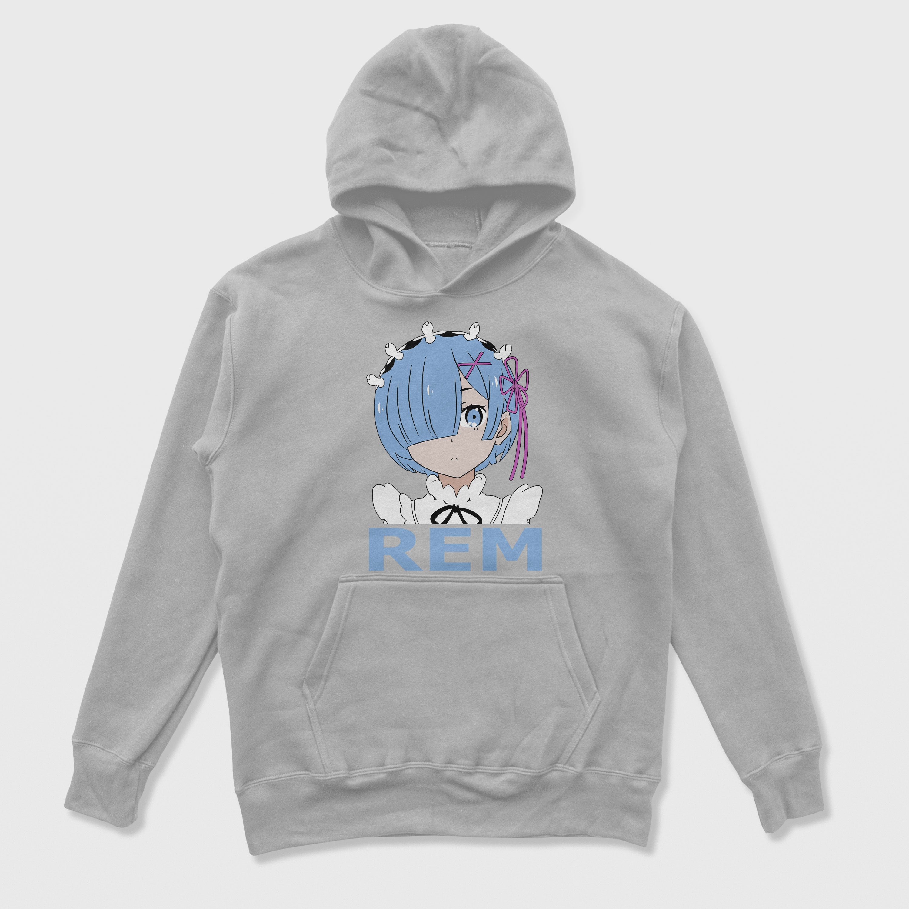 Moletom Canguru Rem Face ReZero – geekroyal