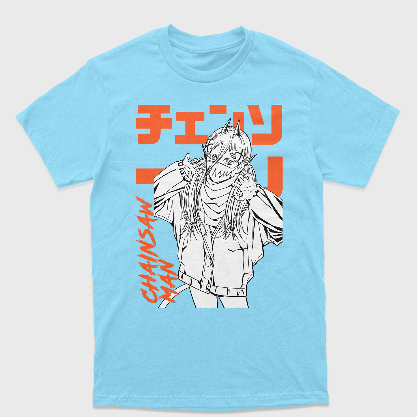 Camiseta Power Chainsaw Man – geekroyal