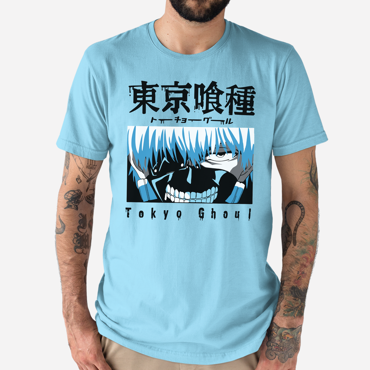 Camiseta Tokyo Ghoul Ken Kaneki Furious – geekroyal
